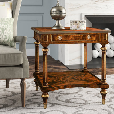 Theodore Alexander Essential End Table with Storage | Perigold